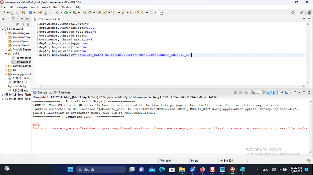 Create a MicroEJ Firmware From Scratch - firmware - MicroEJ Forum